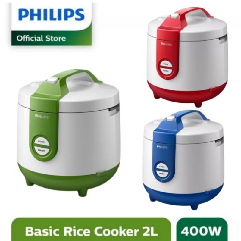 Philips Rice Cooker 2 Liter - HD3119 ORIGINAL | Shopee Malaysia