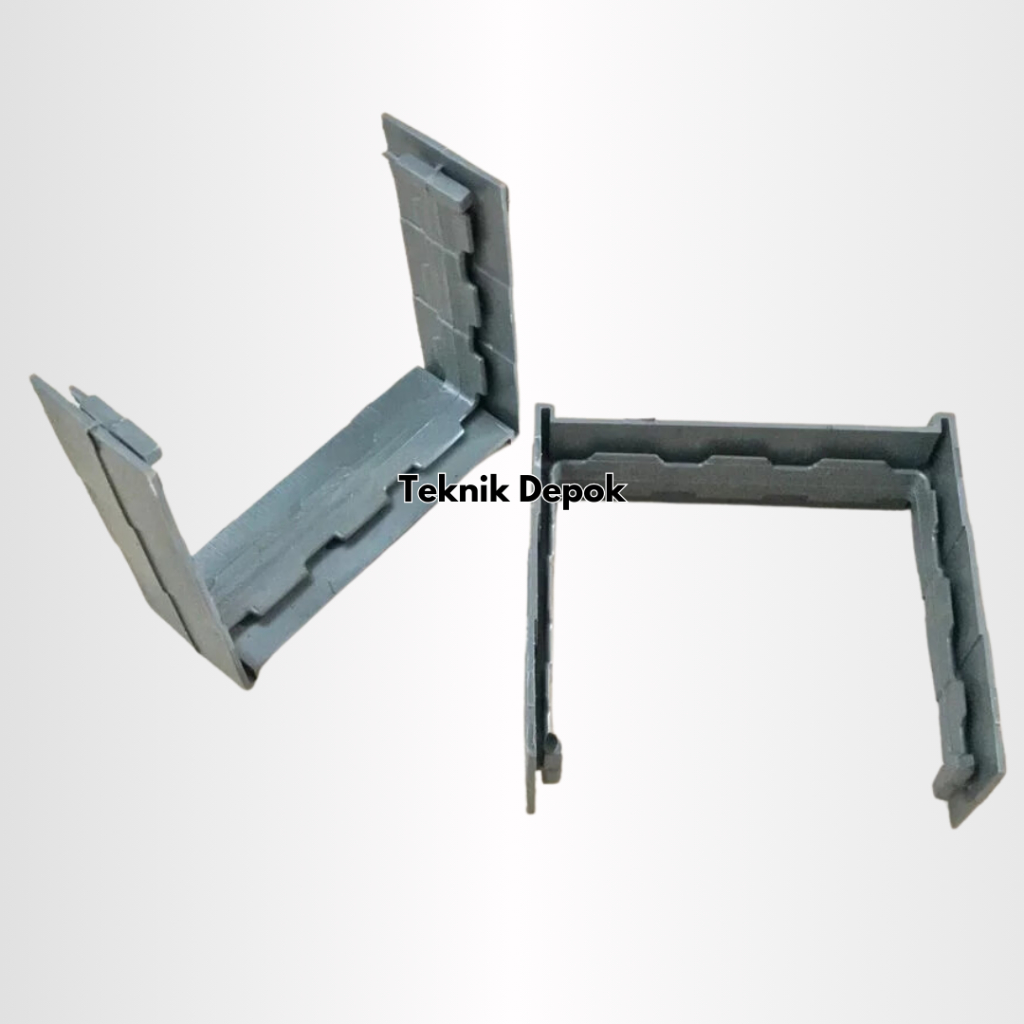 4 inch PVC Square Gutter Connection Plastic Drain Cover Fitting ...