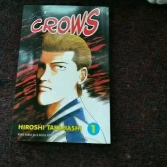 Comic crows volume 1 HIROSHI TAKAHASHI | Shopee Malaysia