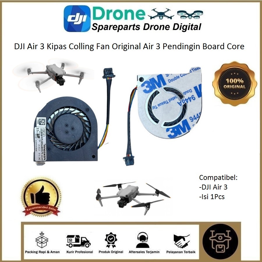 Dji Air 3 Fan Colling Cooling Core Board Original Air 3 Fan Colling Fan ...