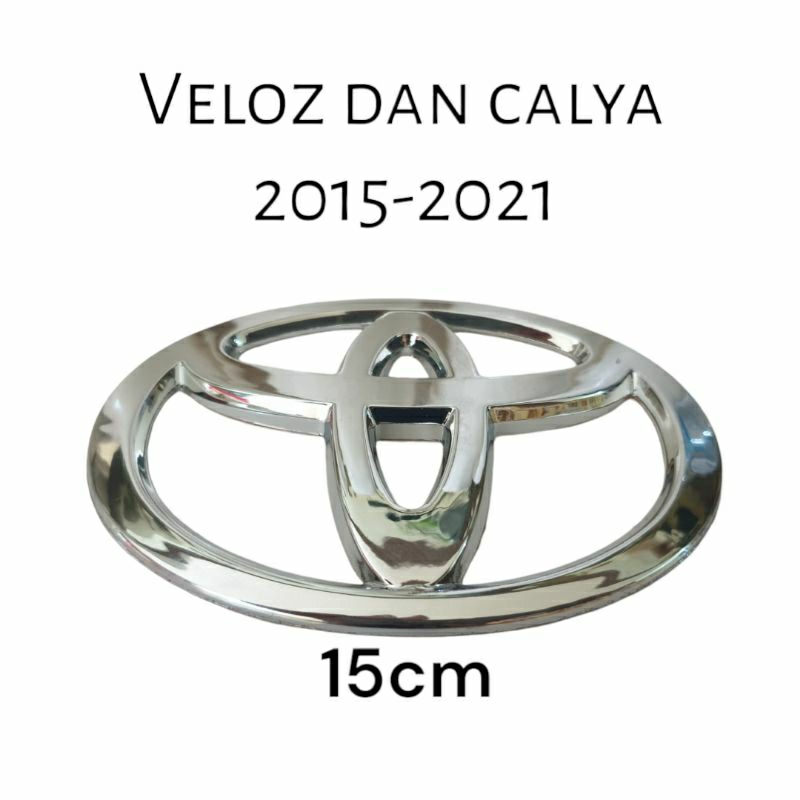 Front Logo Emblem for Toyota Avanza Veloz and Calya 2015-2021 | Shopee ...