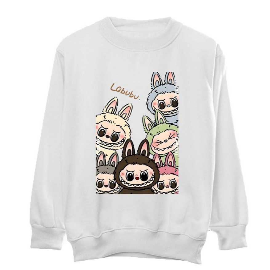 Bp Lisa viral adult Sweater for girls and boys Labubu Full Character ...