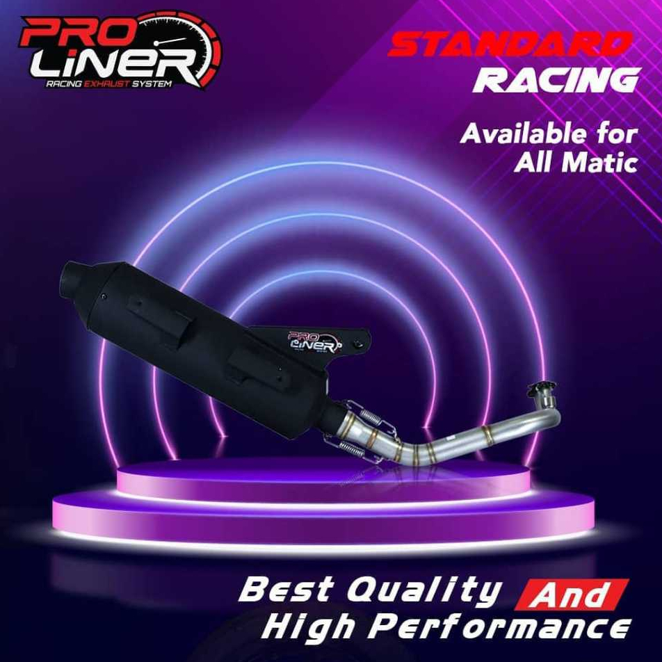 Standard RACING PROLINER Exhaust/TSUGIAn Neck SILVER BEAT OLD/BEAT FI ...