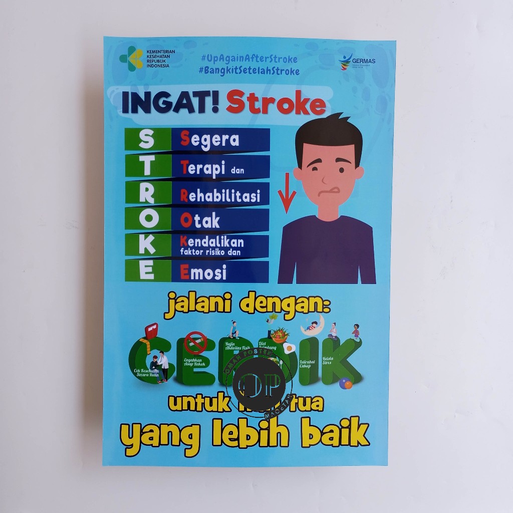 Stroke Posters - Remember Stroke - Smart Elderly - Health Posters ...