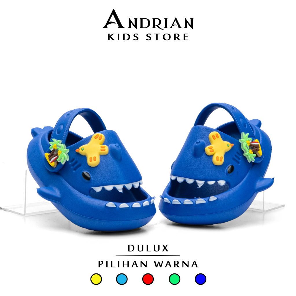 NEW BABY SHARKS dulux BOYS' SANDALS, latest 1-3 years old selipar budak ...