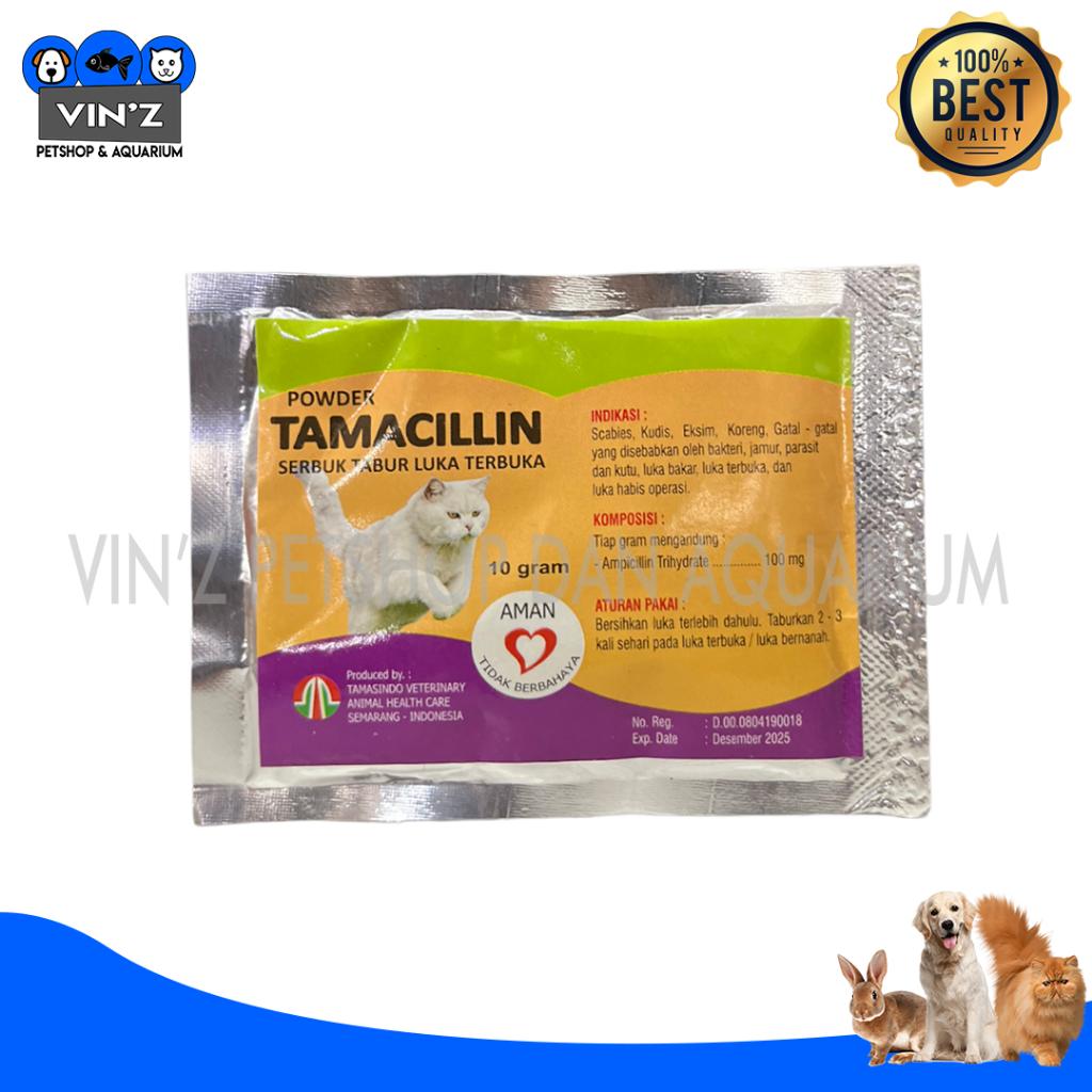 Medicine for Cat Wound Powder Tamacilin Cat Medicine Powder Karna ...