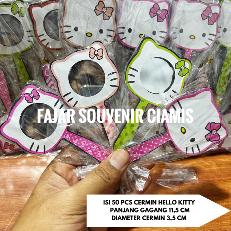 1pack 50pcs Hello Kitty Mirror Wedding Souvenirs Plastic Packaging ...