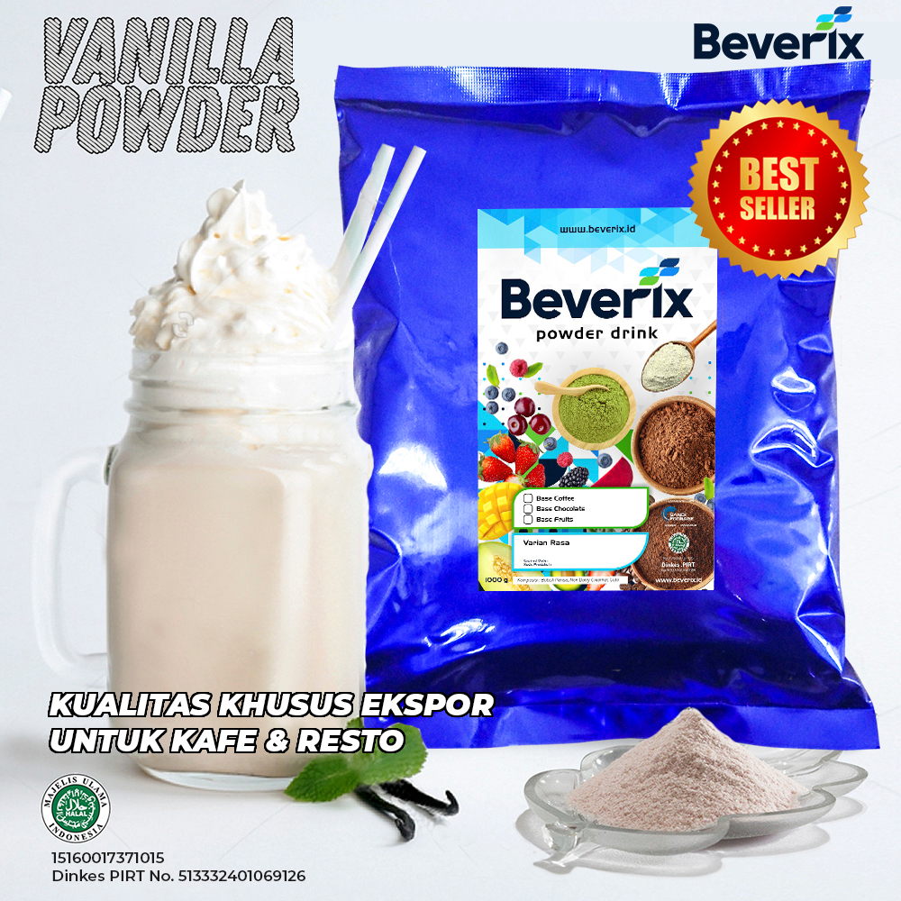 White Vanilla Drink Powder Vanilla Beverix Fresh Powder Drink 1 Kg ...