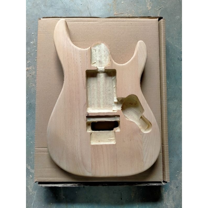 Custom raw guitar Body, sun valley model | Shopee Malaysia