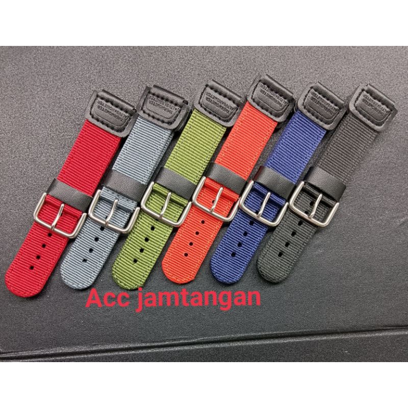 Casio AE 1000 1100 1200 1300 Dw 5600 Nylon Canvas Fabric Strap | Shopee ...