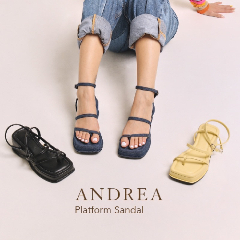 Andrea Platform Heels | Shopee Malaysia