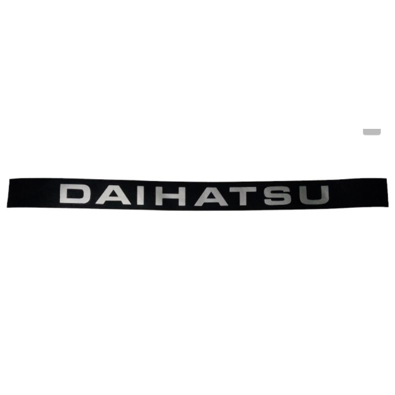Minibus Daihatsu Zebra Espas Rear Number Plate Sticker | Shopee Malaysia