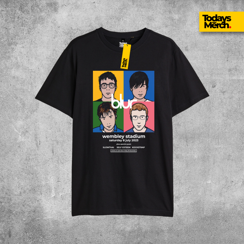 Todays Merch / Britpop Band T-Shirt / Blur The Best Of | Shopee Malaysia