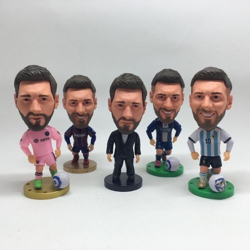 Lionel Messi XV Kids Football Player Miniature Figures Collection ...