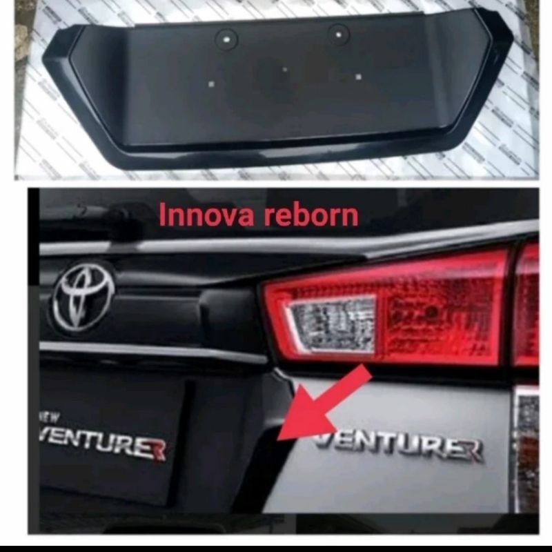 Original Innova reborn facelift Number Plate Holder | Shopee Malaysia