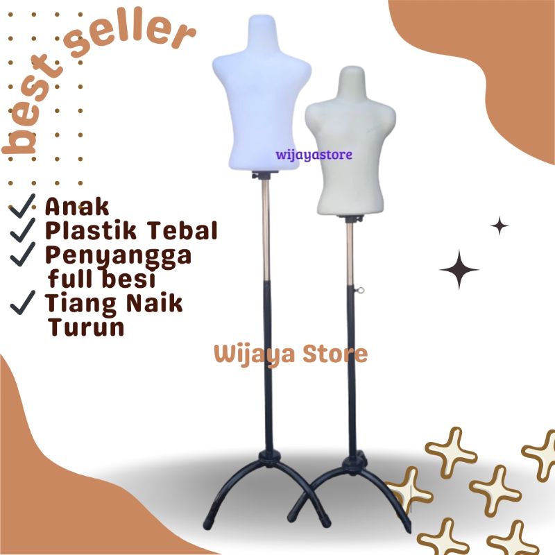 Child Mannequin size S Pole Set - Child Clothes Statue Pole Set ...