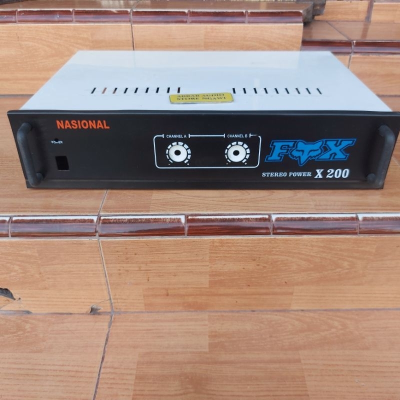 NATIONAL Power Amplifier Box X-200 X 200 | Shopee Malaysia