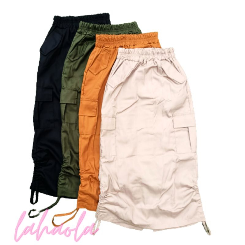 KATUN Girls CARGO Skirt 1-13 Years Cotton drill Korean style | Shopee ...