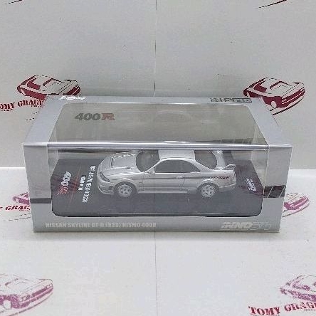 Inno 64 Nissan Skyline GT-R (R33) Nismo 400R Sonic Silver | Shopee Malaysia