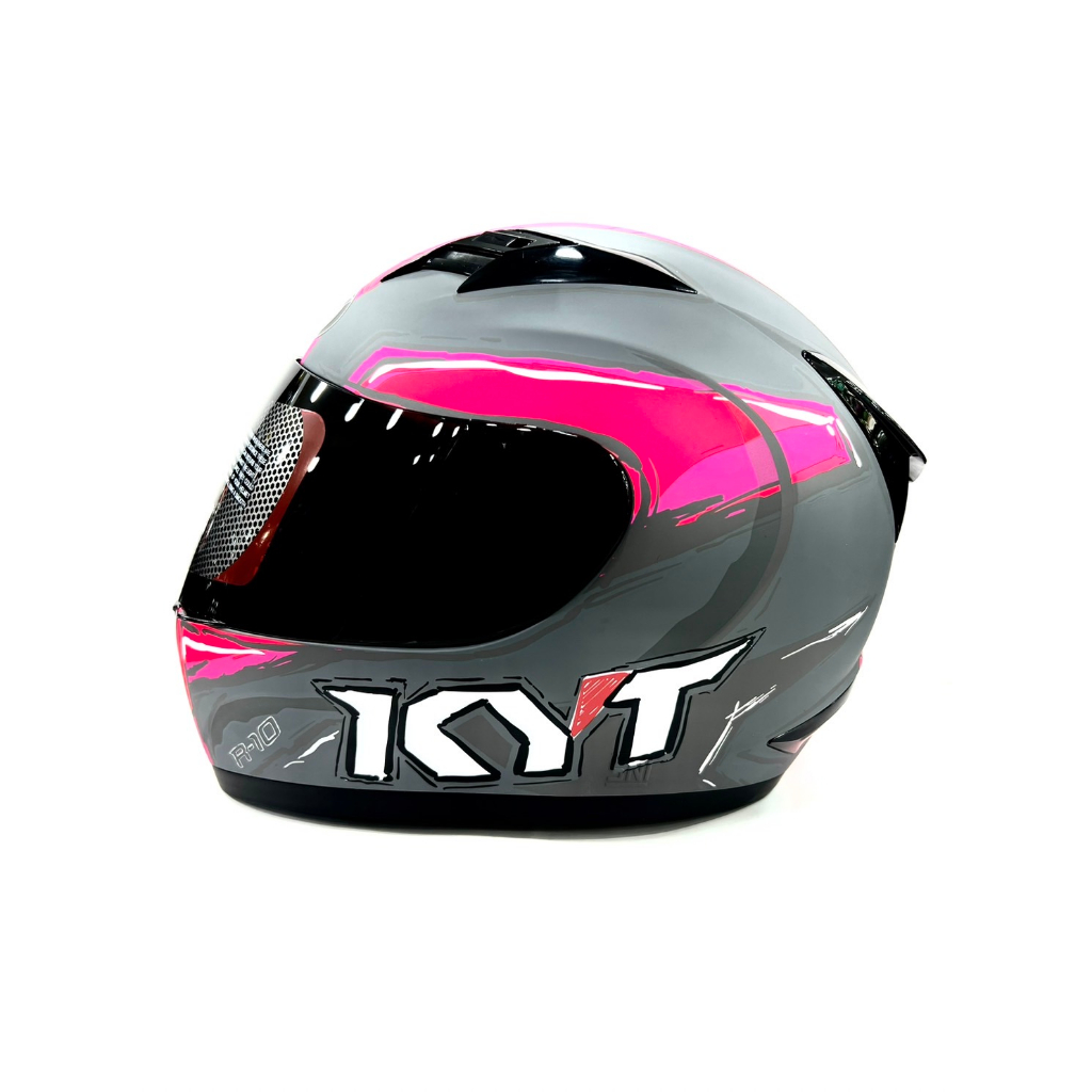 FULLFACE KYT R10 6 HELMET BLACK/GREY || R10 6 WHITE/RED | KYT R10 FULL ...