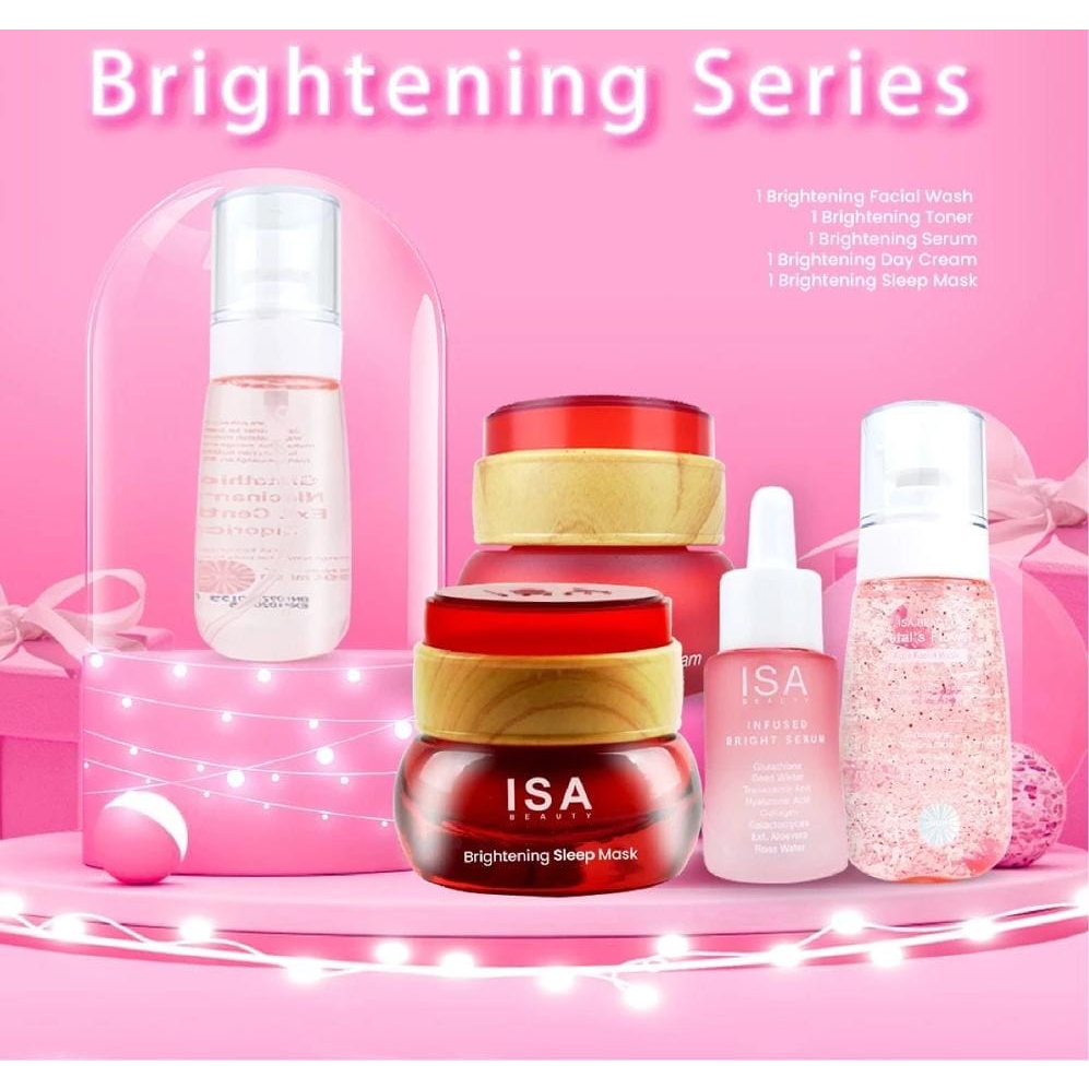Isa Beauty Brightening Series Brightening Package | Shopee Malaysia