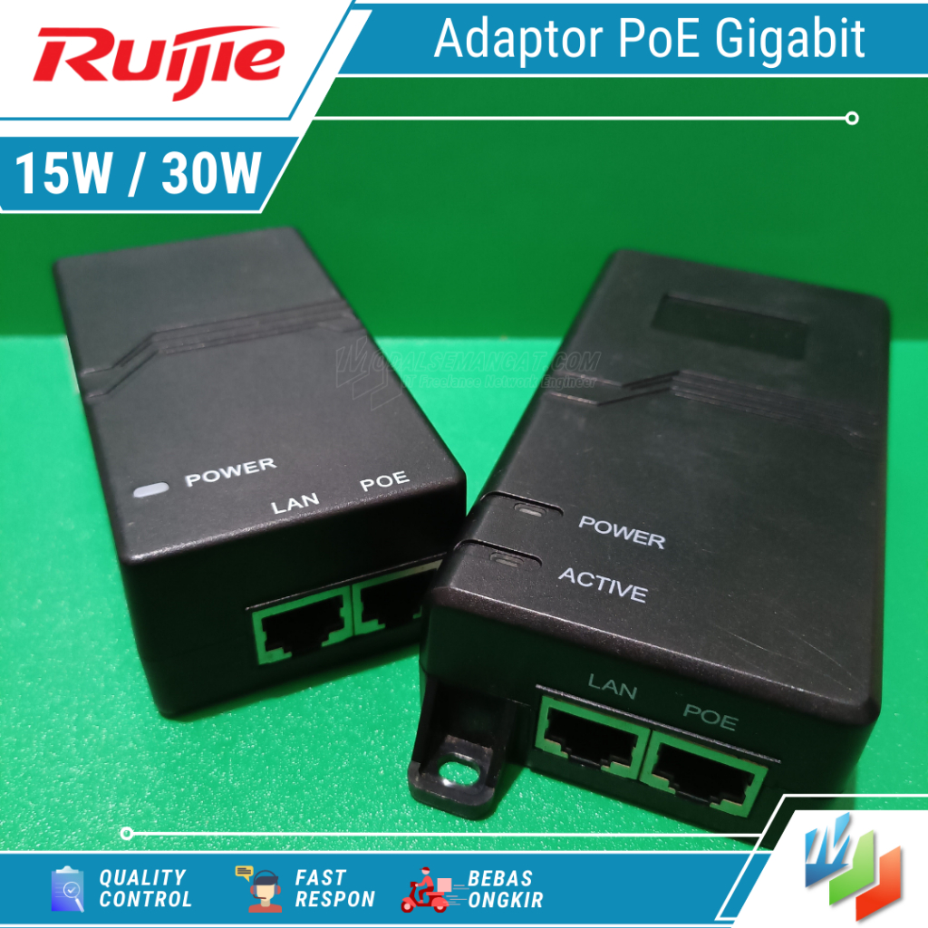 Ruijie Reyee RG-E-120(GE) RG-E-130(GE) Gigabit PoE Adapter | Shopee ...