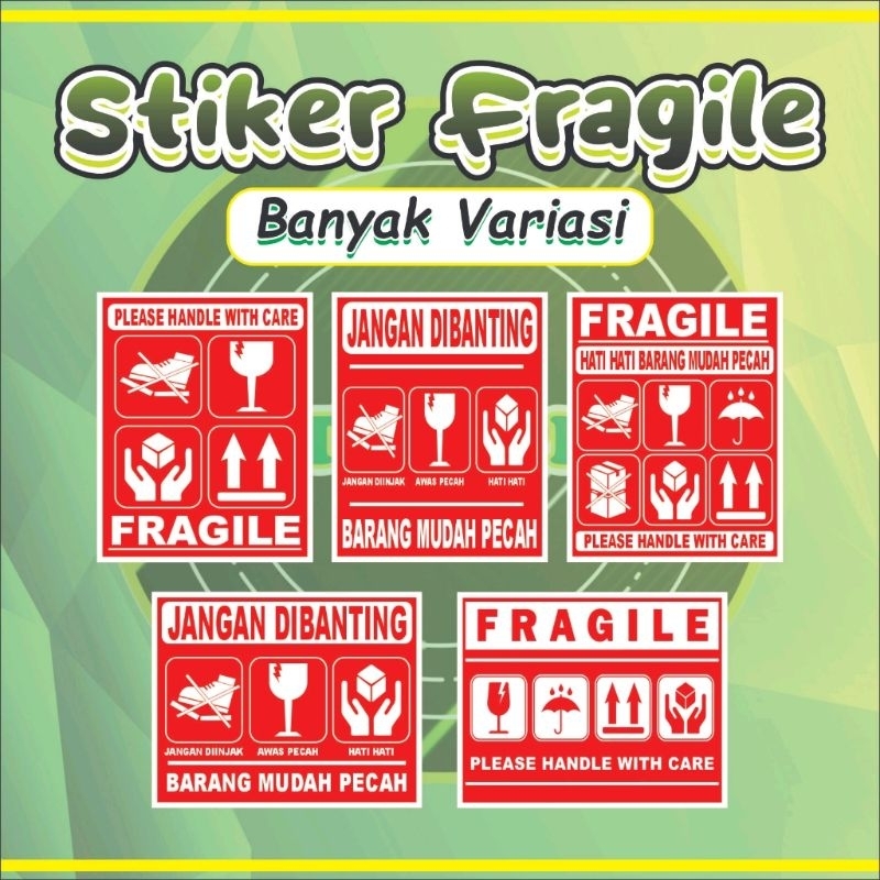 A4/hvs Fragile Sticker/Do Not Slam Sticker/Fragile Marker Sticker/Easy ...