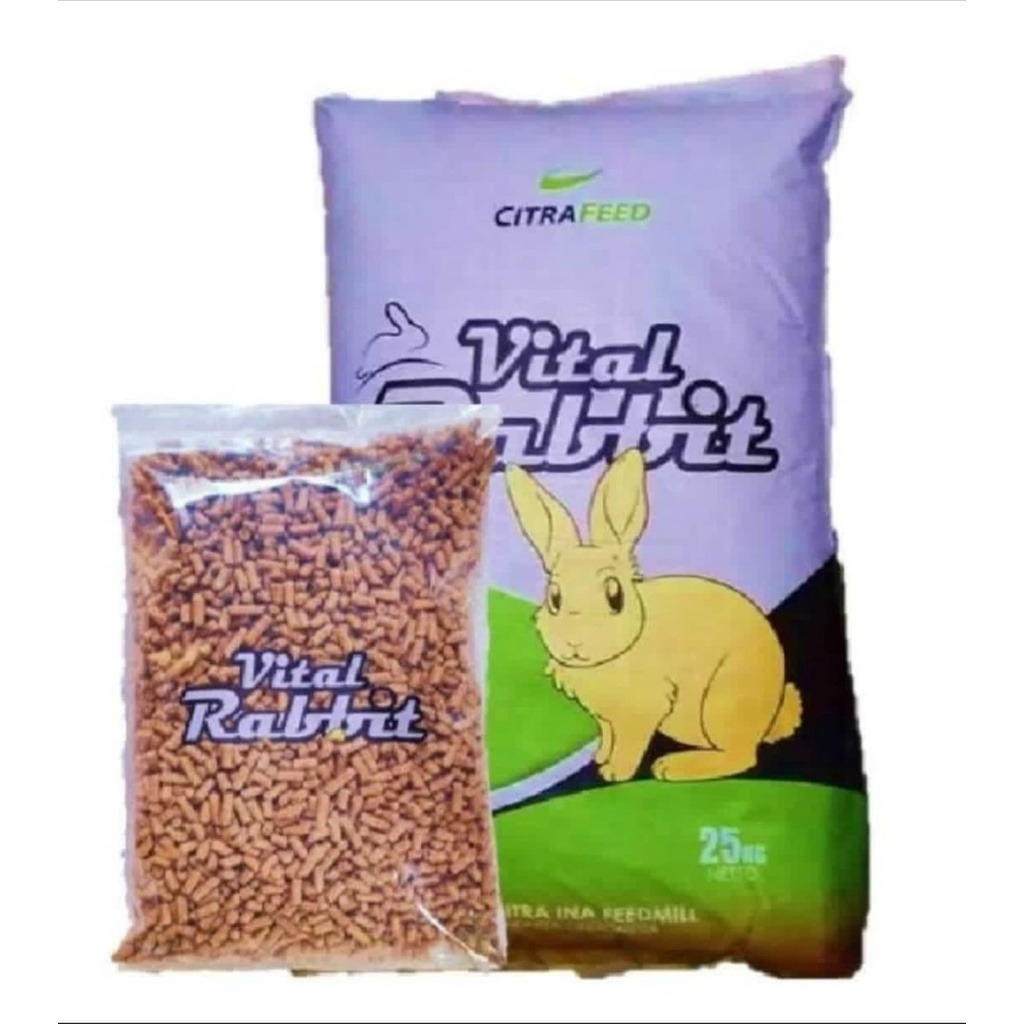Vital Rabbit 1Kg Rabbit Food Rabbit Pellet Rabbit Food | Shopee Malaysia