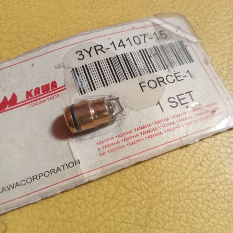 Needle Valve Carburetor Float needle Yamaha force 1 F1 fiz r | Shopee ...