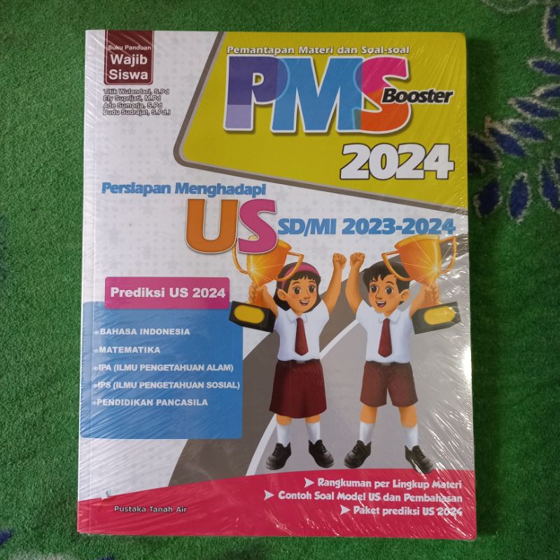 Original PMS Book Of Materials And Questions US UNAS 2024 SD/MI | Shopee Malaysia