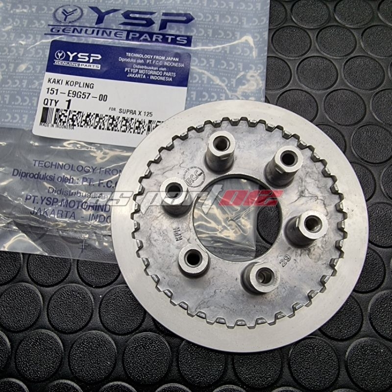 (YSP) 6-leg Supra X 125 KPP Clutch/Kharisma 125 KPH Original FCC ...