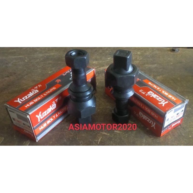 Hub BOLT AND NUT REAR WHEEL BOLT PS100 PS120 PS 100 PS 120 CANTER 125 ...