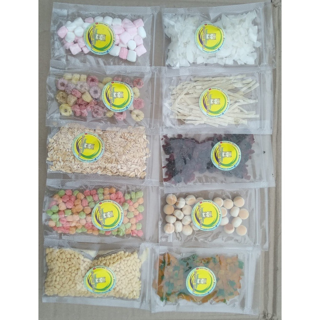 Package of 11 Hamster Snacks Hamster Snacks marshmallow Dry Bread dried ...