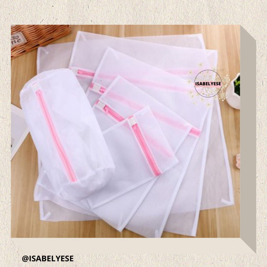 MESIN Washing Fine Mesh Laundry Bag Net Washing Bag Net - Washing ...