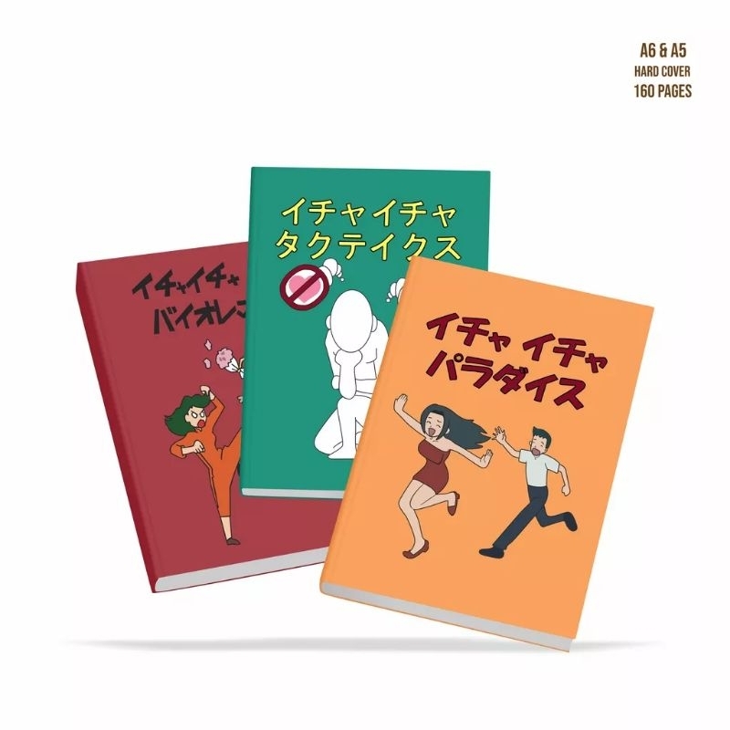 Block note icha icha tactic softcover Plain | Shopee Malaysia