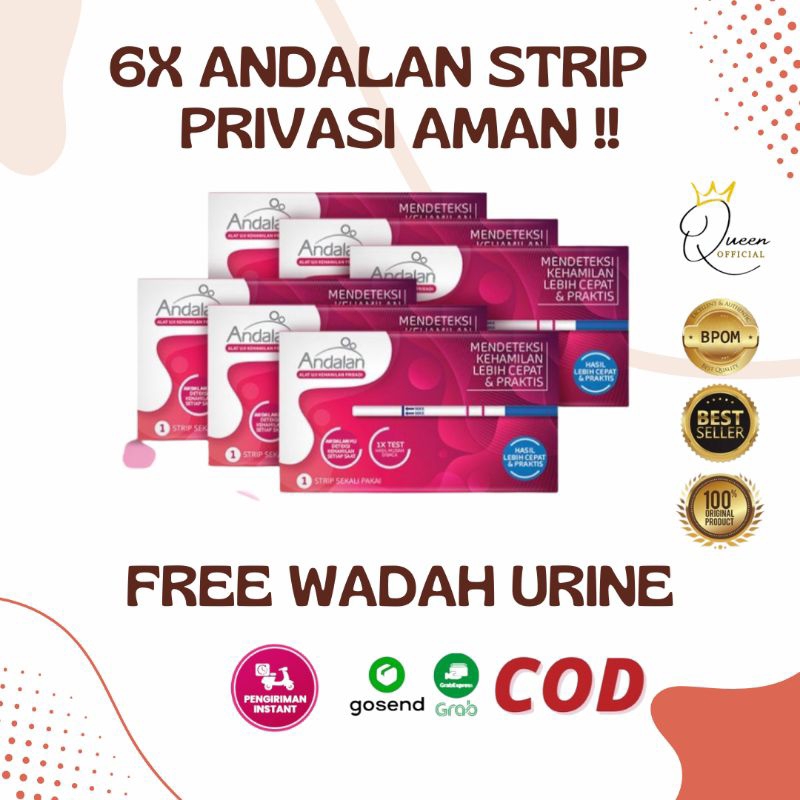 Andalan pregnancy TEST - Testpack TEST PACK pregnancy TEST Mainstay ...