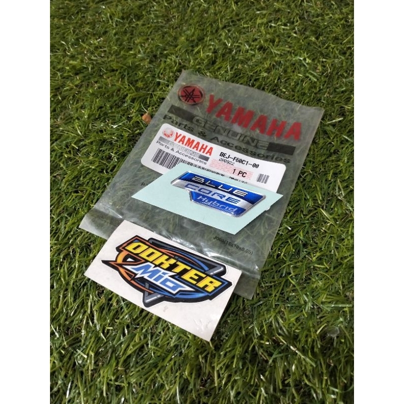 Original Yamaha Bluecore Hybrid emblem code BEJ-F60C1-00 fazzio ...