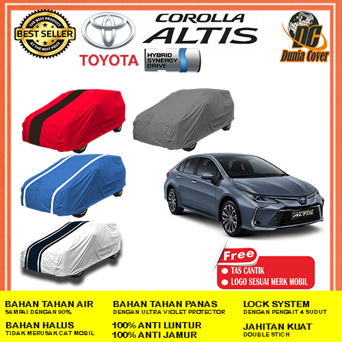 Toyota COROLLA ALTIS G, V, Hybrid Car Cover 2019 2020 2021 2022 2023 ...
