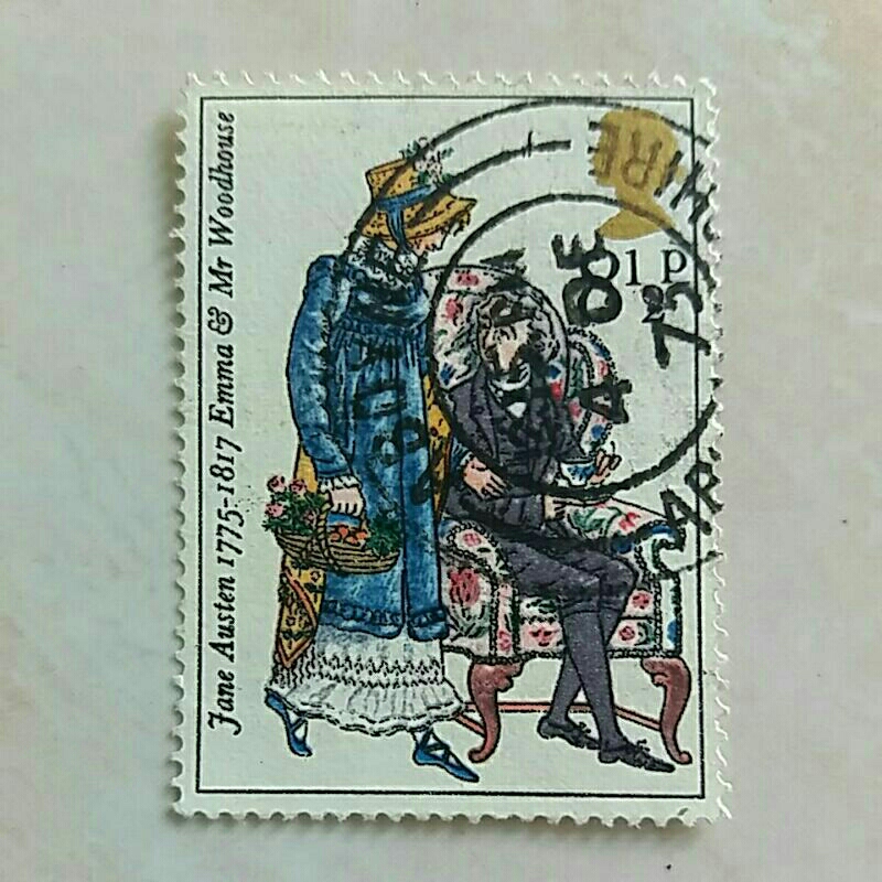 (AA) British Stamps 1975 Birth Bicentenary of Jane Austen (novelist ...