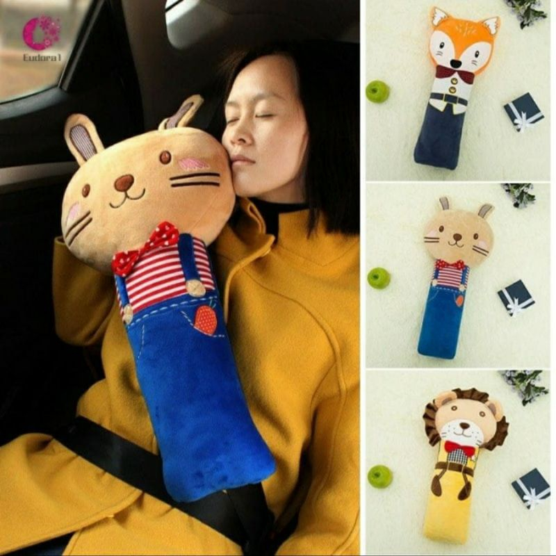 Doll Seat Belt Pillow Bolster Seatbelt Seatbelt Seat Belt Rabbit Fox ...