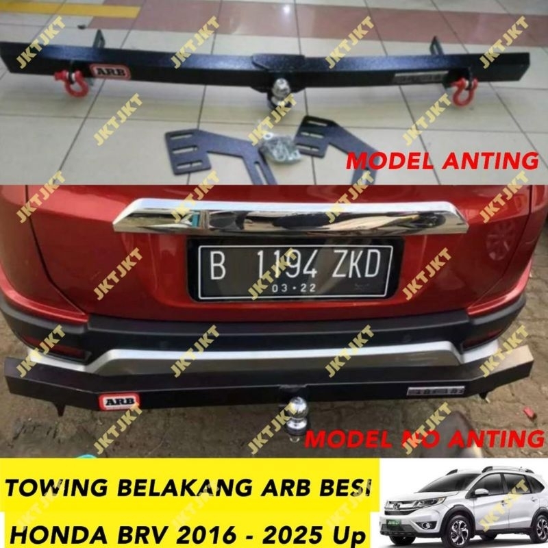 Towing Rear Bumper Honda Brv 2016 2022 2023 2024 2025 Bar Arb Iron ...