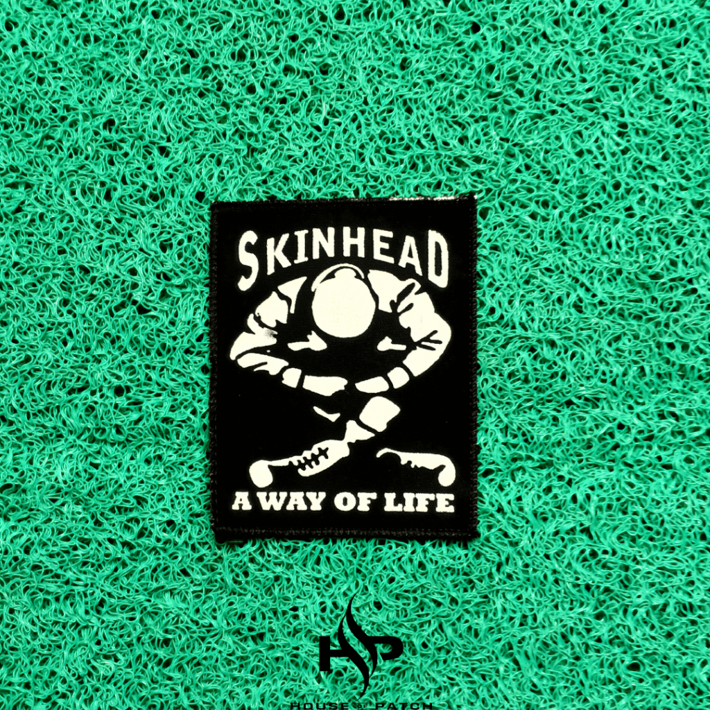Big PUNK Jacket SKINHEAD Screen Printing PATCH EMBLEM | Shopee Malaysia