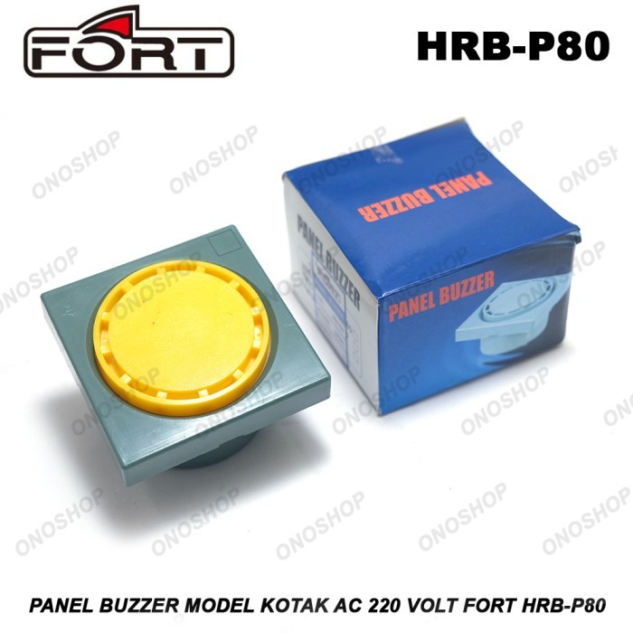 Buzzer PANEL MOUNTING 220VAC, 24VDC TYPE HRB-P80 FORT | Shopee Malaysia