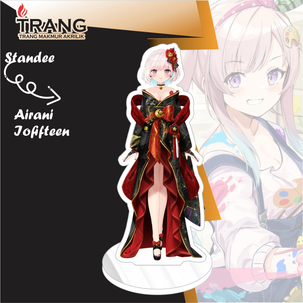 Standee figure Acrylic Vtuber Hololive Indonesia Anya Iofi Kaela Kobo ...