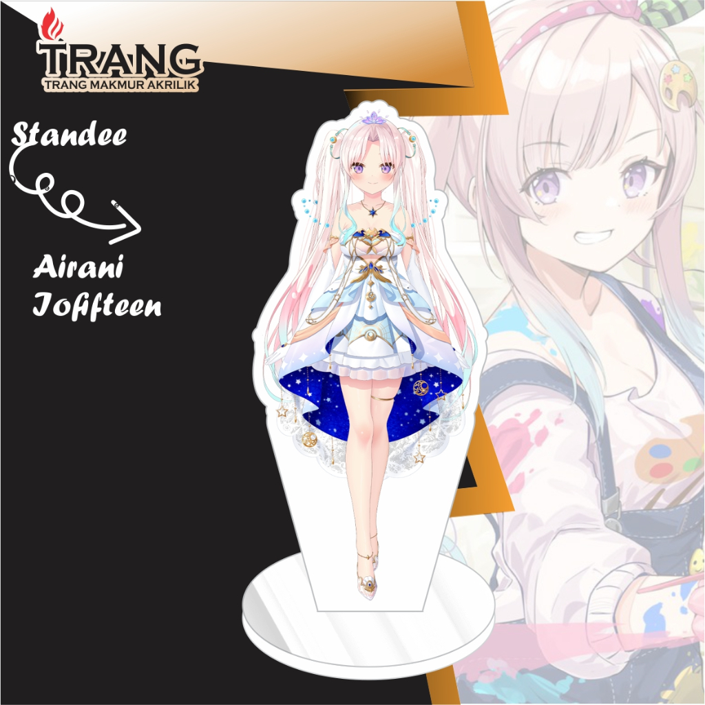 Standee figure Acrylic Vtuber Hololive Indonesia Anya Iofi Kaela Kobo ...