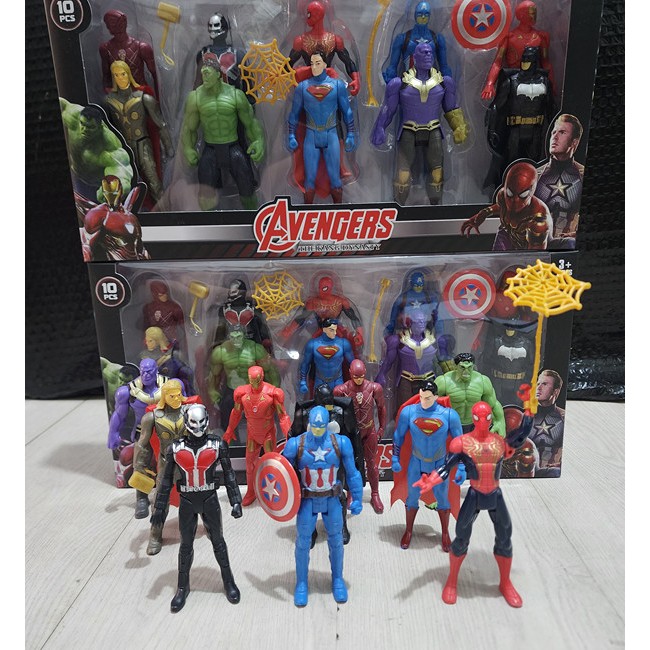 AVENGERS FIGURE TOY HERO AVENGERS ROBOT SET | Shopee Malaysia