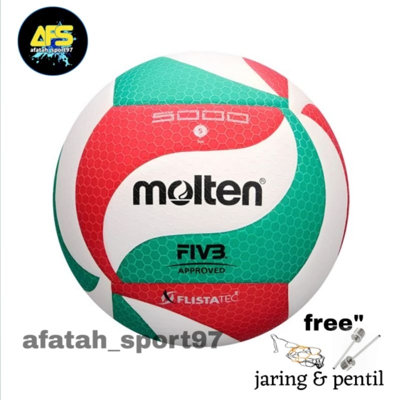 Molten BALL original volleyball 5000 molten volleyball 100% original ...