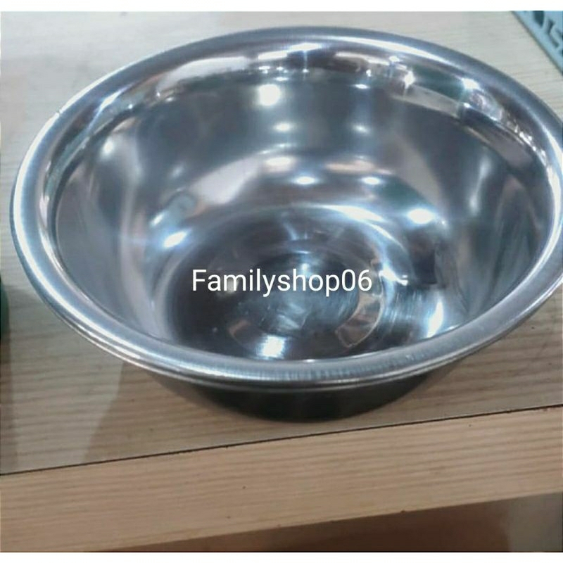 Stainless Steel Basin Rice Bowl Team Size 16cm | Shopee Malaysia