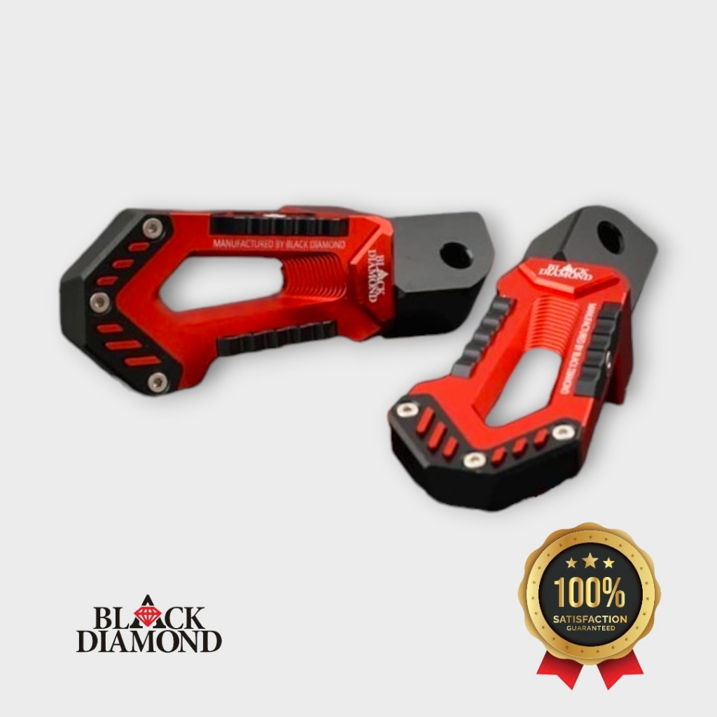 Black Diamond - NMAX XMAX AEROX V2 Footrest Footstep | Shopee Malaysia