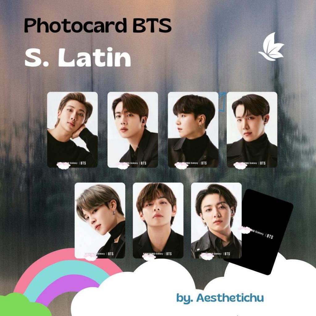 Samsung Latin | Bts Photocard (Unofficial) | Shopee Malaysia